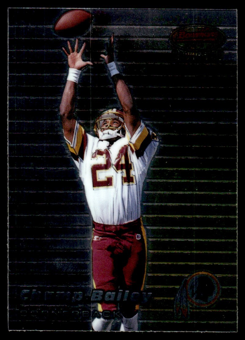 1999 Bowman's Best Champ Bailey Rookie Washington Redskins #126 | eBay