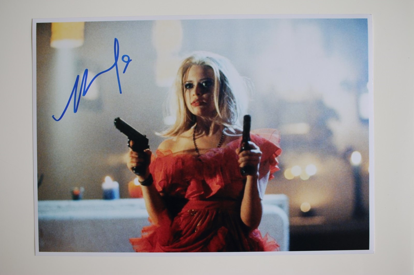 Natasha Lyonne signed 20x30cm Freeway II ..... Foto Autogramm Autograph ...