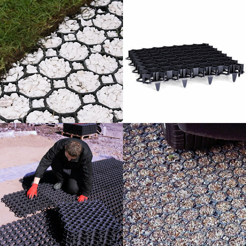 GRAVEL GRID DRIVEWAY GRIDS PLASTIC ECO PAVING GRID REINFORCED DRIVES ...