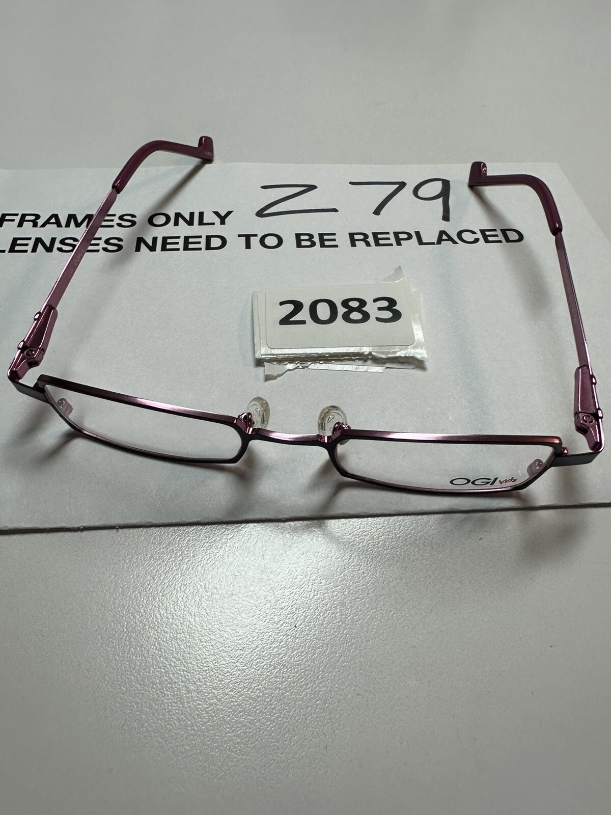 New OGI Eyeglass Frames 0K69/1259 43 18 125 Pink Full Rim Kids | eBay