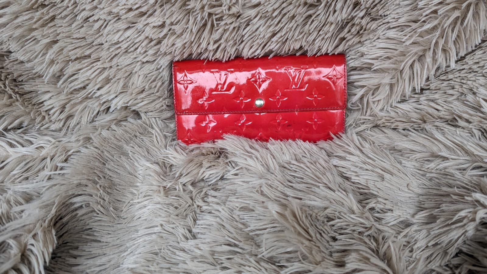 Gucci Guccissima Leather Zipper Closure Long Wallet - Gem