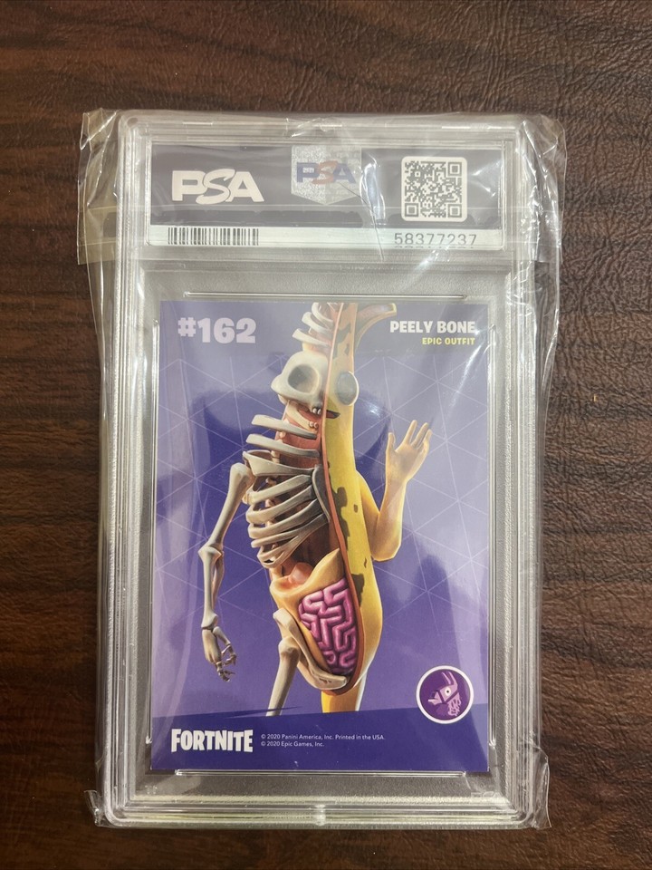 2020 Panini Fortnite Series 2 - Peely Bone Optichrome #162 USA - PSA 9 ...
