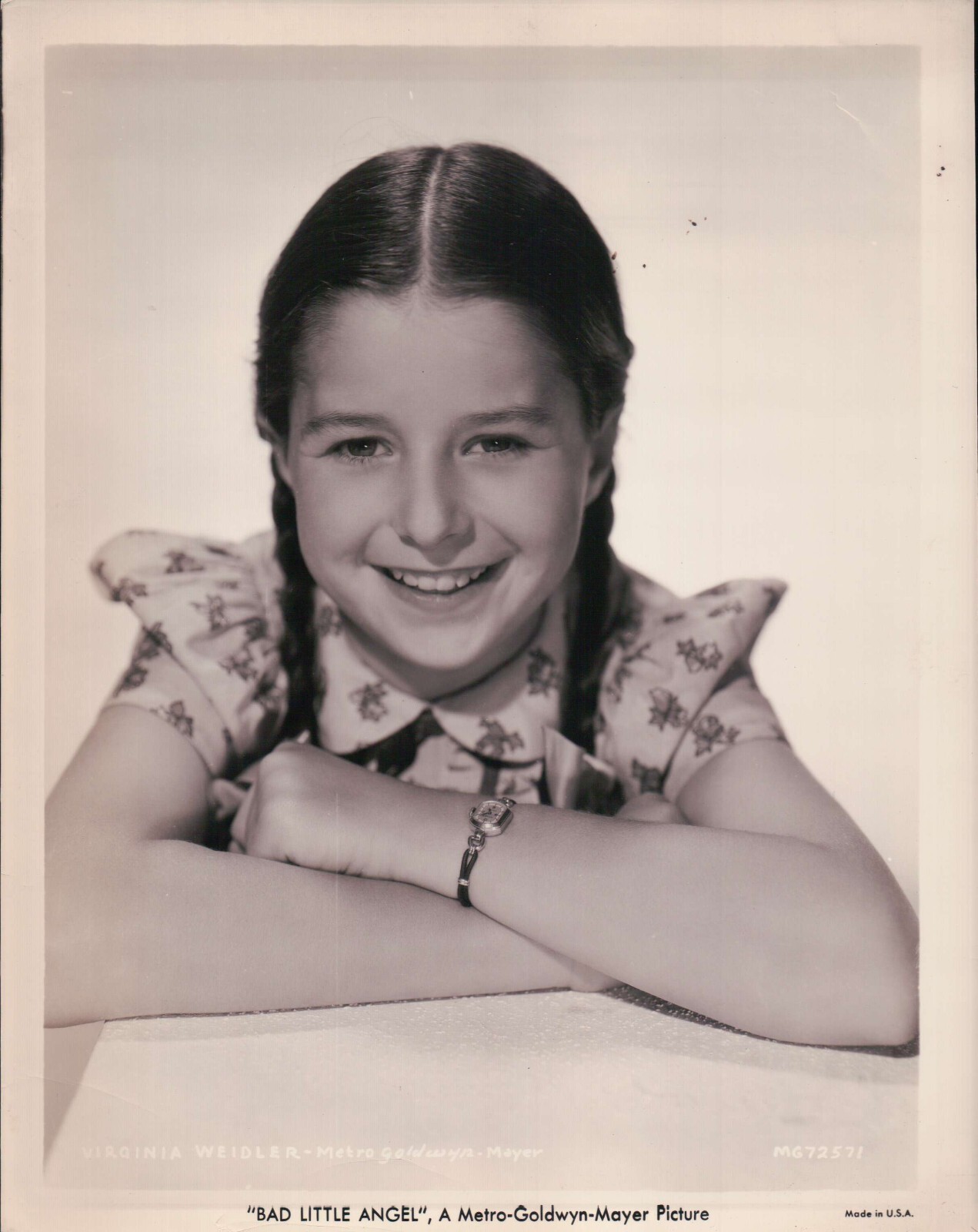 Vintage 8x10 Photo Actress Virginia Weidler | eBay