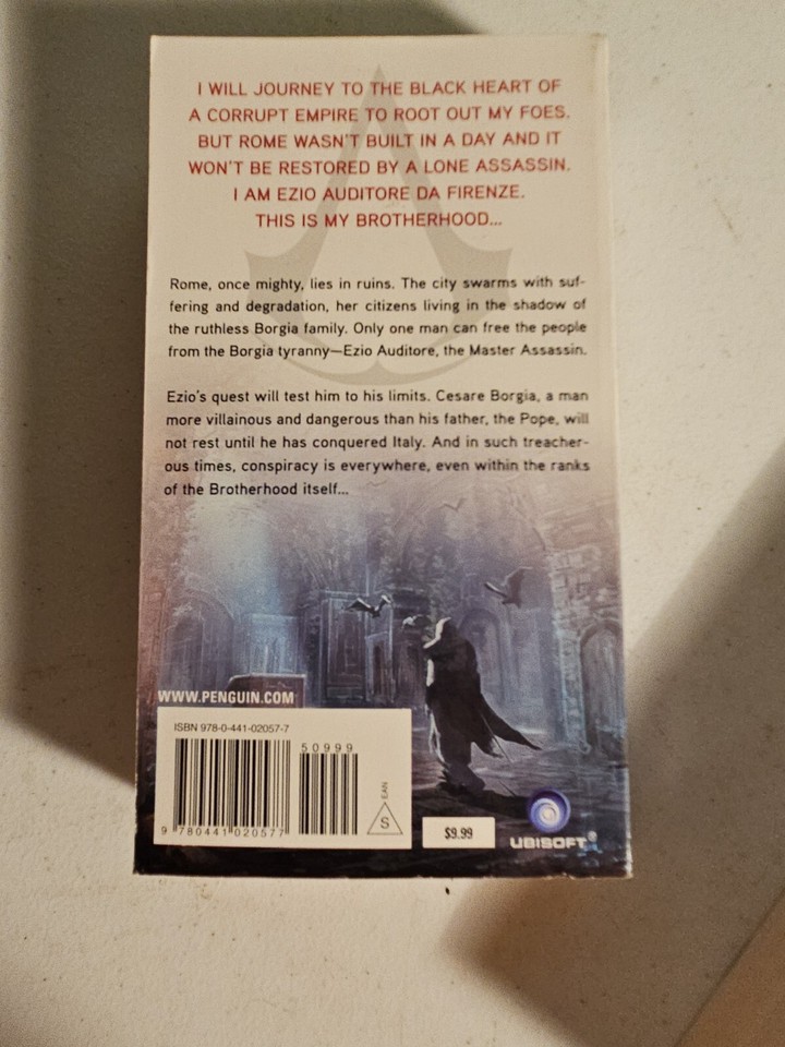 Assassin's Creed: Renaissance and Brotherhood By Broby Oliver Bowden ...