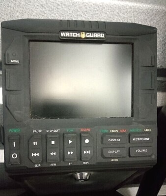 WatchGuard DV-1E Overhead Video Console No Key/Recorder For Dash Cam ...