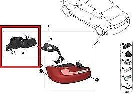 BMW NEW GENUINE 2 SERIES REAR F23 F22 F87 LIGHT BULB SOCKET LEFT N/S ...