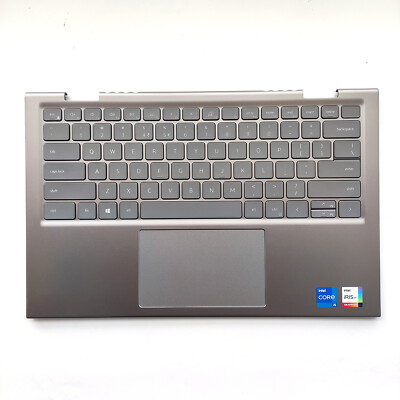 90% New For Dell Inspiron 14 5410 7415 2-in-1 Palmrest Keyboard 04GR69 ...