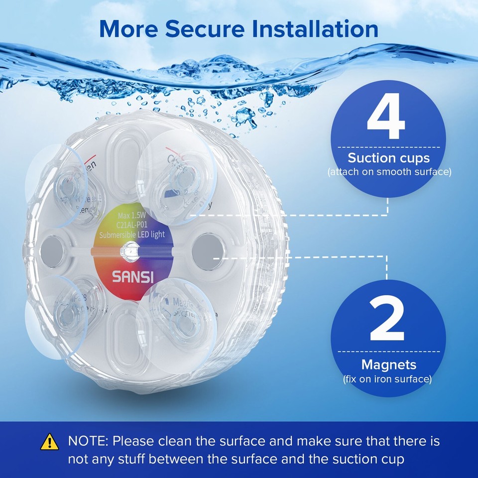 Led pool lights swimming pool magnet led floating pool lights color ...