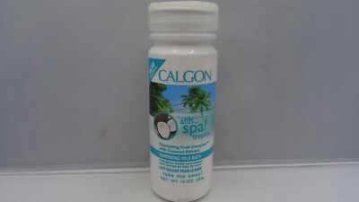 Calgon Ahh Spa Tropics Pampering Milk Bath 10 oz With Coconut Extract ...