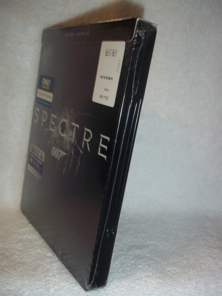 Spectre (Blu-ray, 2015 LIMITED EDITION STEELBOOK) Daniel Craig James ...