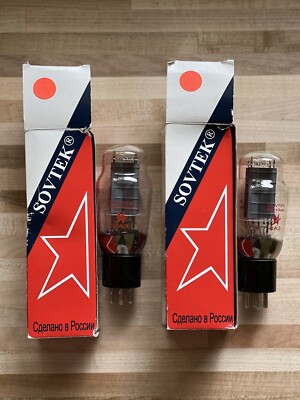 Sovtek 2A3 Matched Pair | eBay
