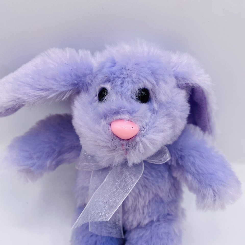 Purple Bunny Rabbit Blush 8” Easter Stuffed Animal | eBay