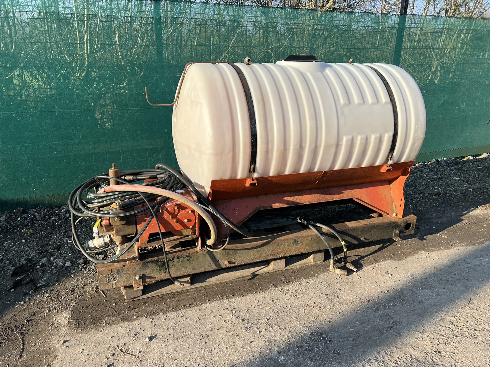 300 Litre Mobile Trailer Water Bowser Tank With Hydraulic Fittings ...