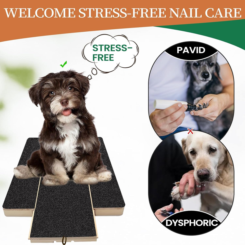Dog Nail Scratch Board File - Scratcher Pad Mat Square Scratchboard ...