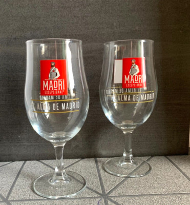 Madri Pint Glasses Brand New | eBay UK