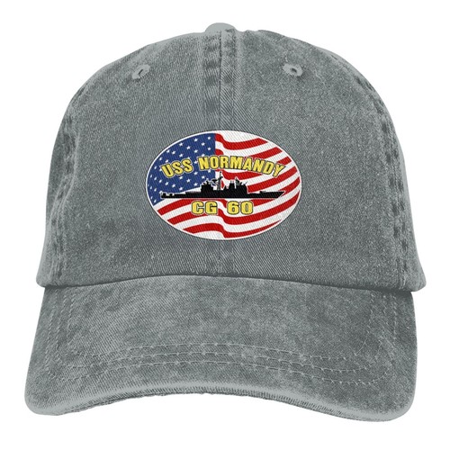 USS Normandy Cg 60 Unisex Baseball Cap Dad Caps Adjustable Snapback ...