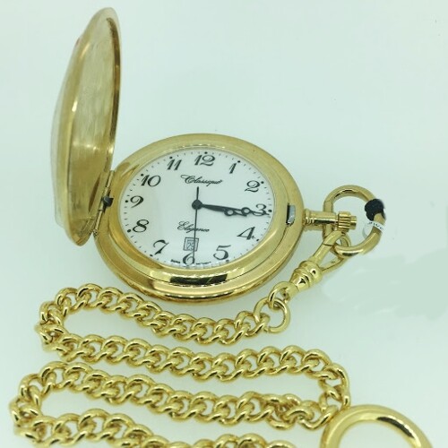 45/08G CLASSIQUE GENTS GP SWISS QUARTZ POCKET WATCH | eBay Australia
