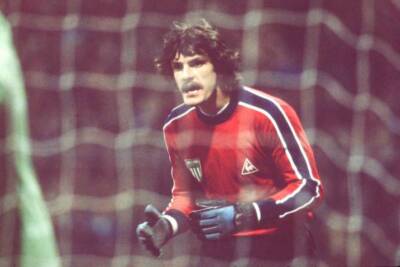 Jean Castaneda Of Saint Etienne During The Uefa Cup 1981 OLD SOCCER ...