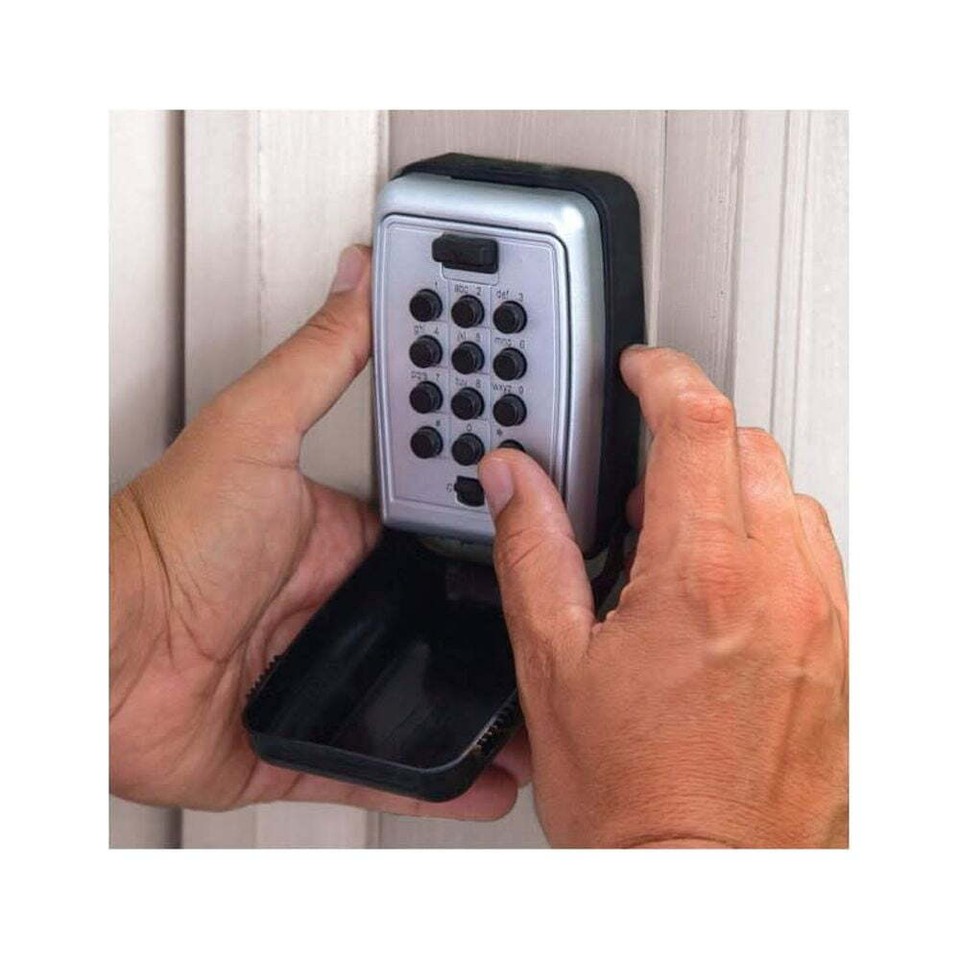 Master Lock 0.004 cu. ft. Combination Lock Gray Lock Box | eBay