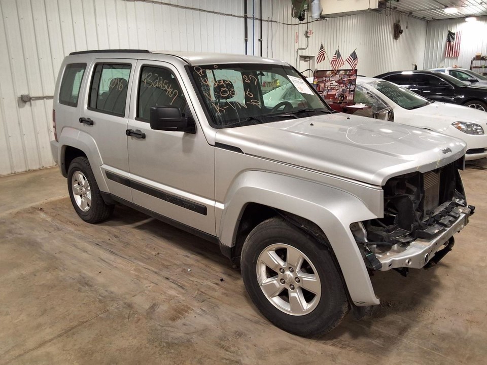2012 JEEP LIBERTY Driver Rear Door 7R1 Silver OEM Used 54K Miles Paint ...