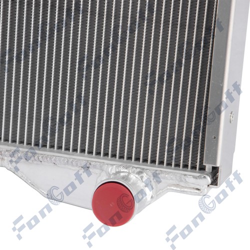 3 Row Aluminum Radiator Fits Oliver 1550 1555 1600 1655 1650 163342AA ...