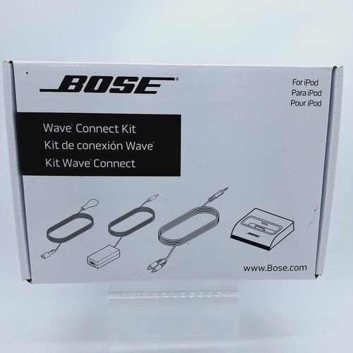 BOSE WAVE CONNECT KIT FOR IPOD DOCK KIT 351473-0010 NEW OPEN BOX All In ...