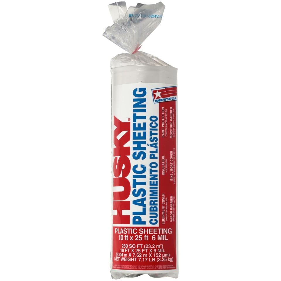 Plastic Sheeting Roll Heavy Duty Home Window Door Insulation Barrier ...