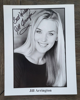 JILL ARRINGTON Signed 8x10 Photo FOX Sports Sportscaster & Reporter ...
