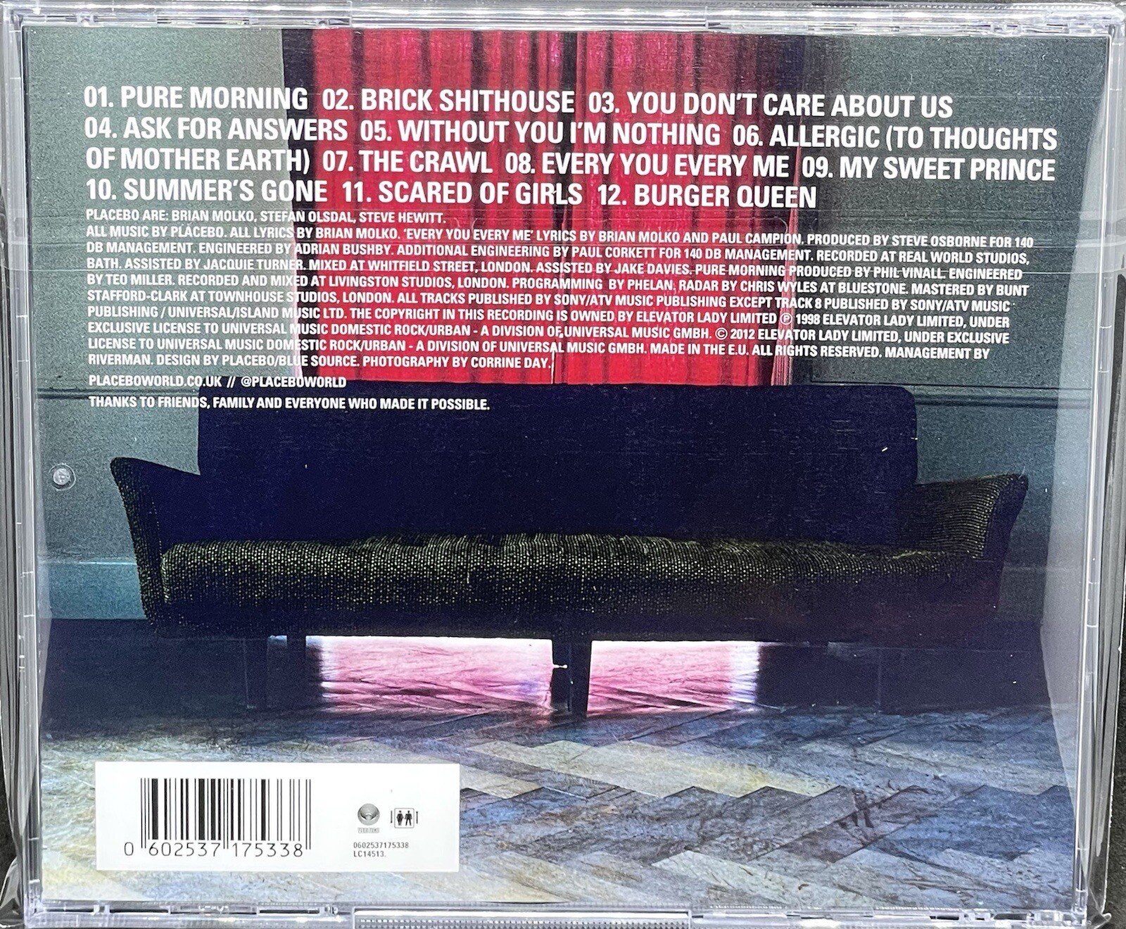 Without You I'm Nothing by Placebo (CD, 1998) for sale online | eBay