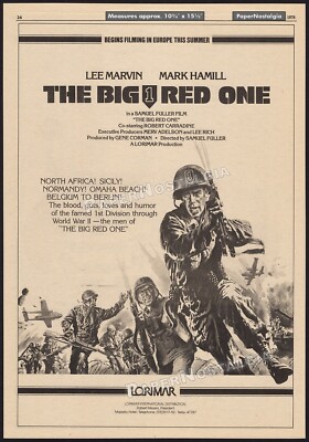 THE BIG RED ONE__Original 1978 Trade AD / poster__Mark Hamill__Lee ...