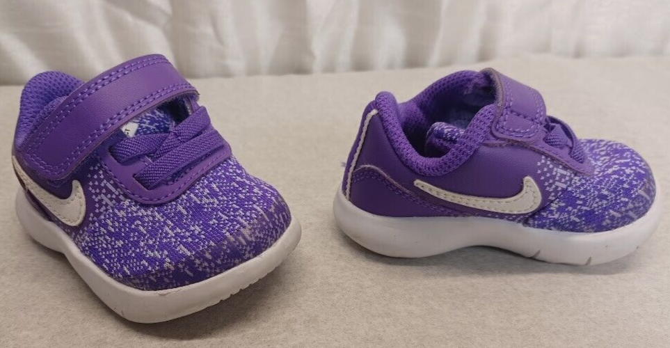 Toddler Nike Flex Contact Sneaker (TDV) Purple 2c | eBay