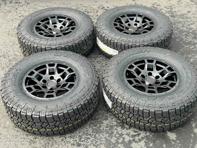 17" TRD PRO Toyota 4runner Tacoma Tundra Sequoia Wheels 285/70R17 Tires ...