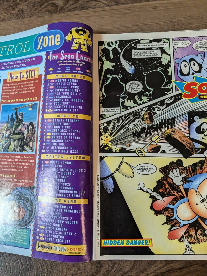 Sonic the Hedgehog: Sonic the Comic #12 - Fleetway UK - Sega Video Game ...