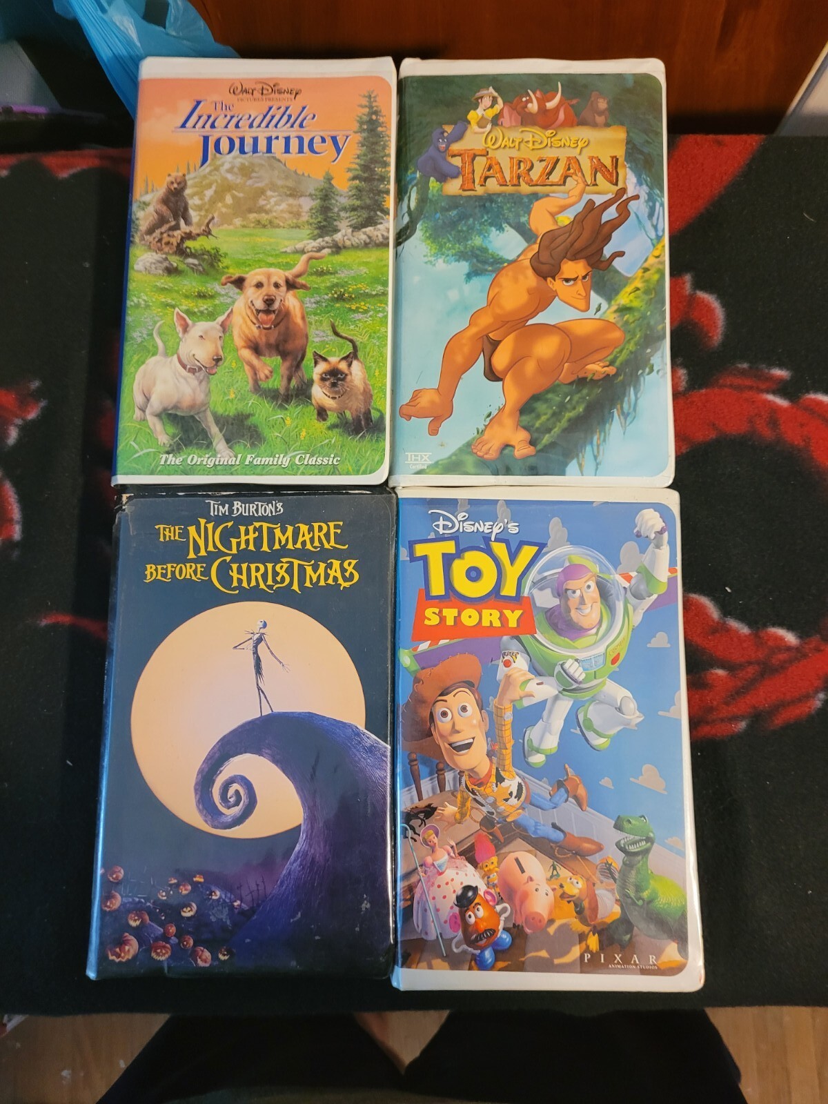 Lot of 4 Disney VHS Tapes (All Clam Shell) | eBay