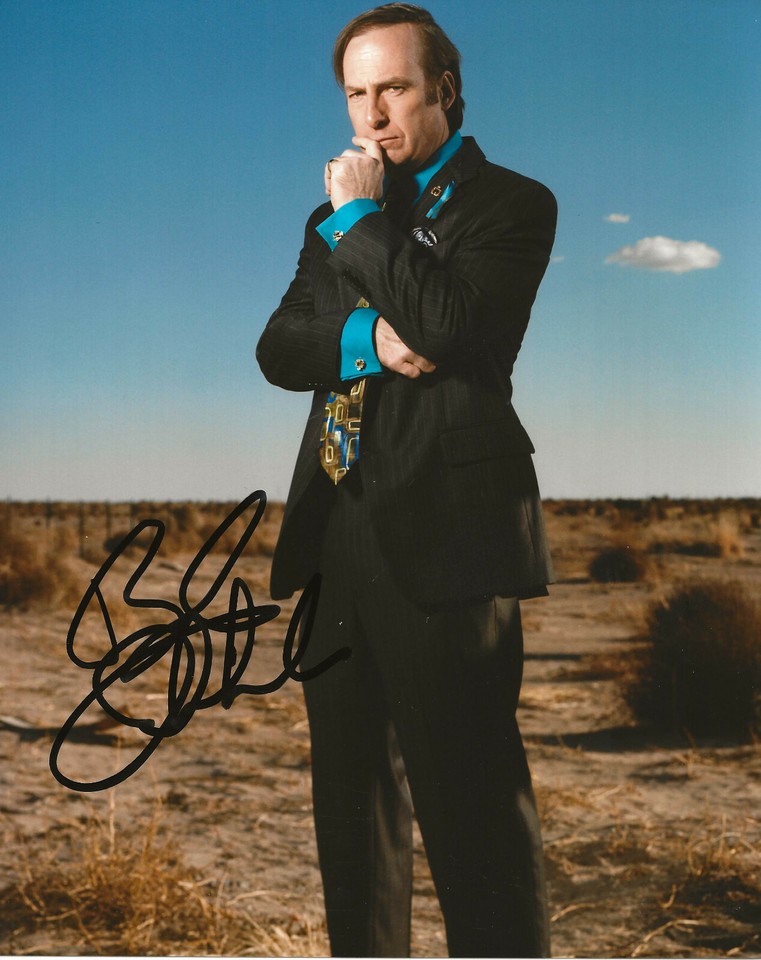 Bob Odenkirk signed Saul Goodman Better call Saul 8x10 photo COA Proof ...