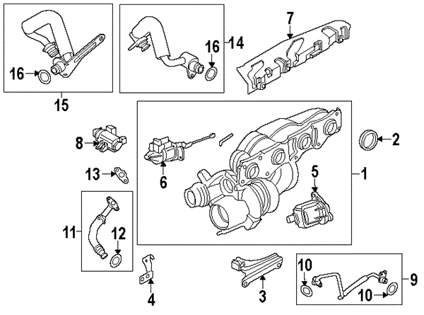 BMW 11427615472 GENUINE OEM OIL OUTLET TUBE O-RING | eBay