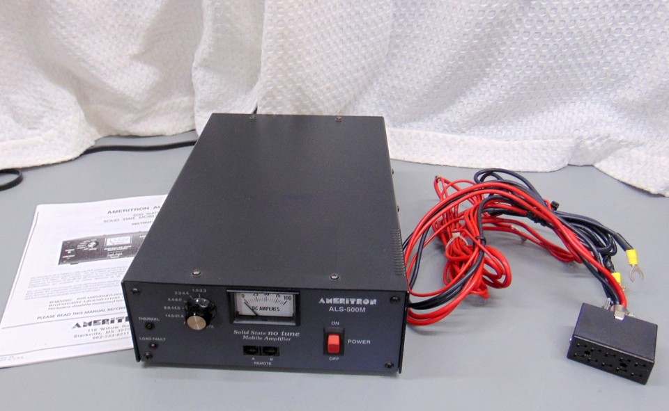 Ameritron ALS-500M No Tune Mobile Amplifier 500W HF 160m-10m SolidState ...