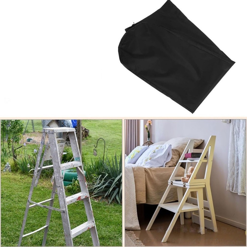 Folding Ladder Cover Waterproof Ladder Cover Indoor Storage Easy To ...