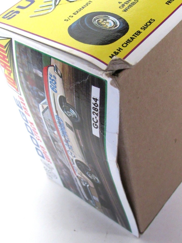 JO-HAN 1964 Dodge Super Stock HEMI - Re-Charged Vintage Empty BOX ONLY ...