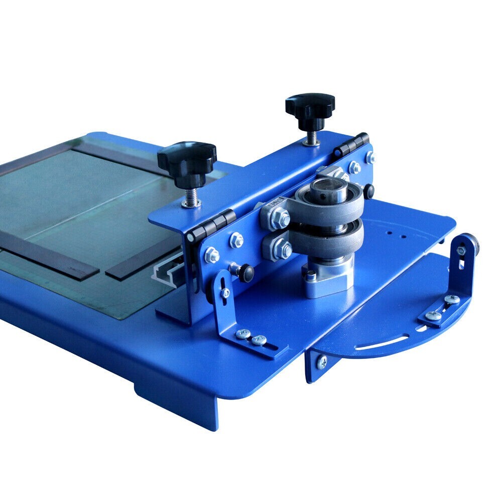 Desktop 1 Color Screen Printing Press with 180 Degree Rotary Screen ...