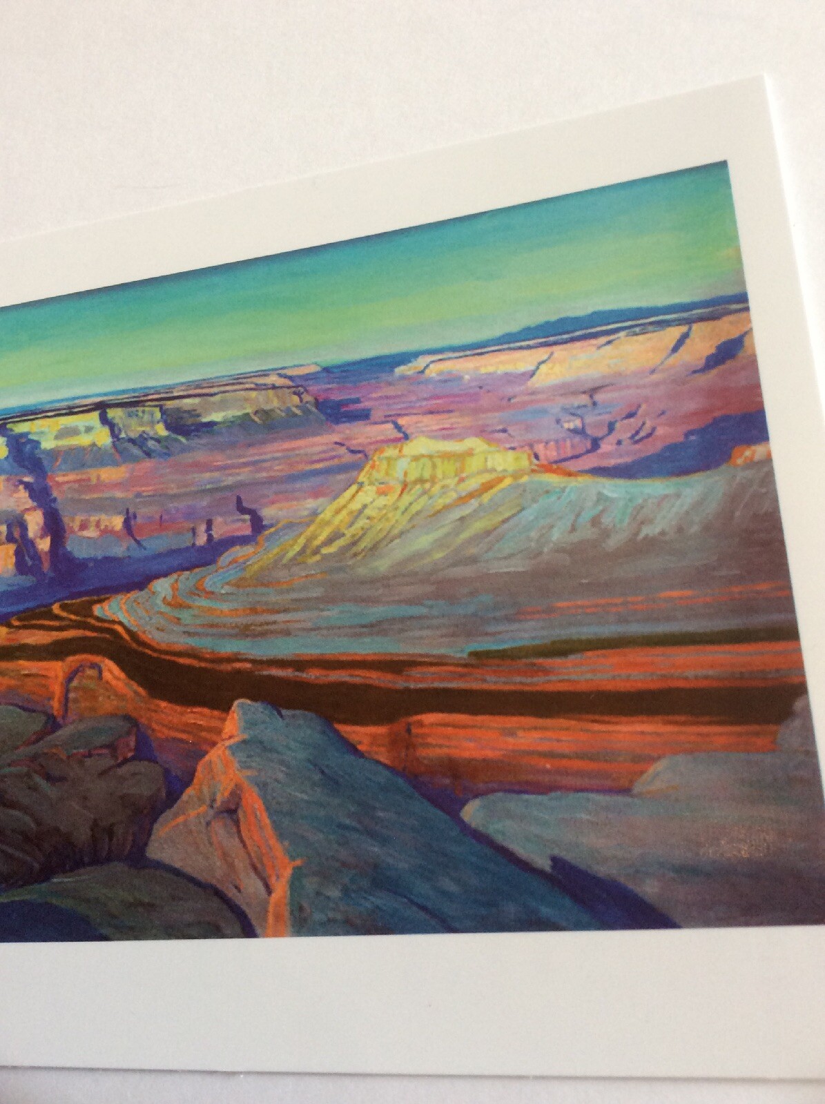 Mabel Pearl Frazer Promo Art SWAP Card Sunrise North Rim Grand Canyon ...