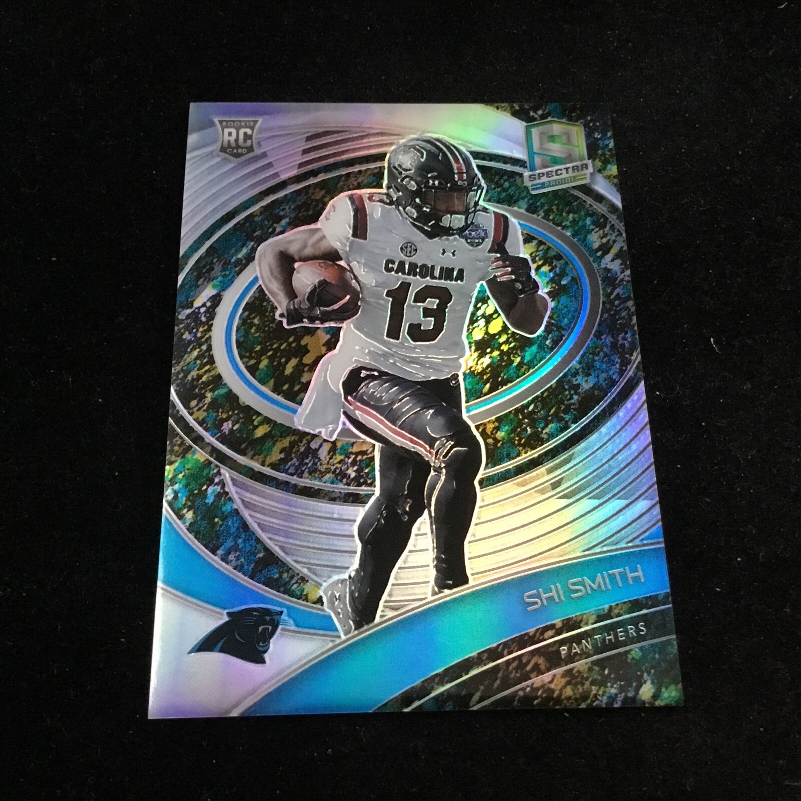 2021 Panini Spectra - Rookie Shi Smith #181 Neon Splatter Prizm /8 (RC ...
