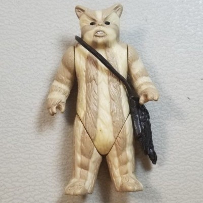 VINTAGE STAR WARS EWOK LOGRAY ACTION FIGURE 56A | eBay