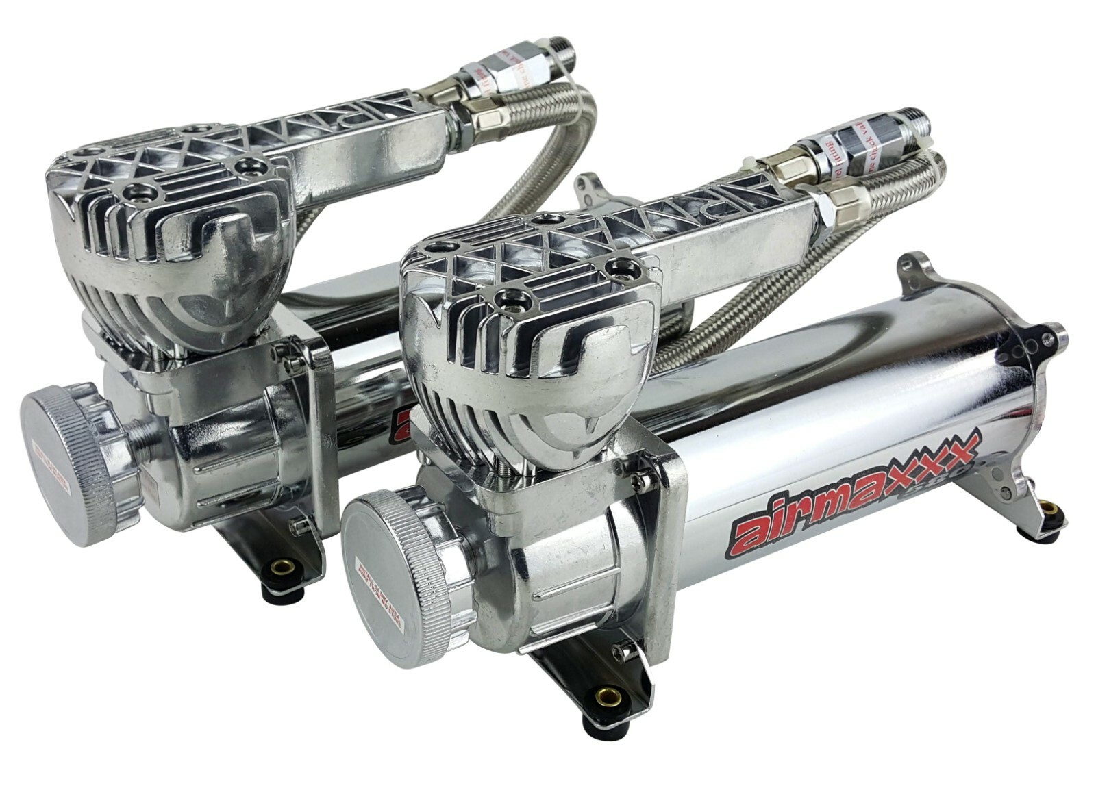 Complete 1/2" Fast Valve Air Ride Suspension Kit 8 Gal Tank 1958-64 ...