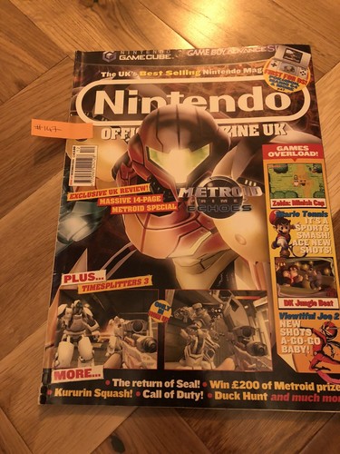 Issue 147 Nintendo Official Magazine 2004 Metroid Prime 2 Echoes | eBay