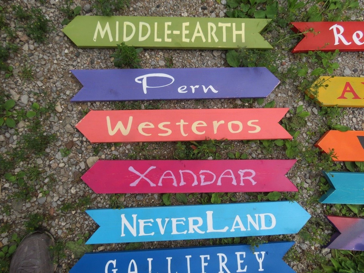 Arrow Direction Sign Post