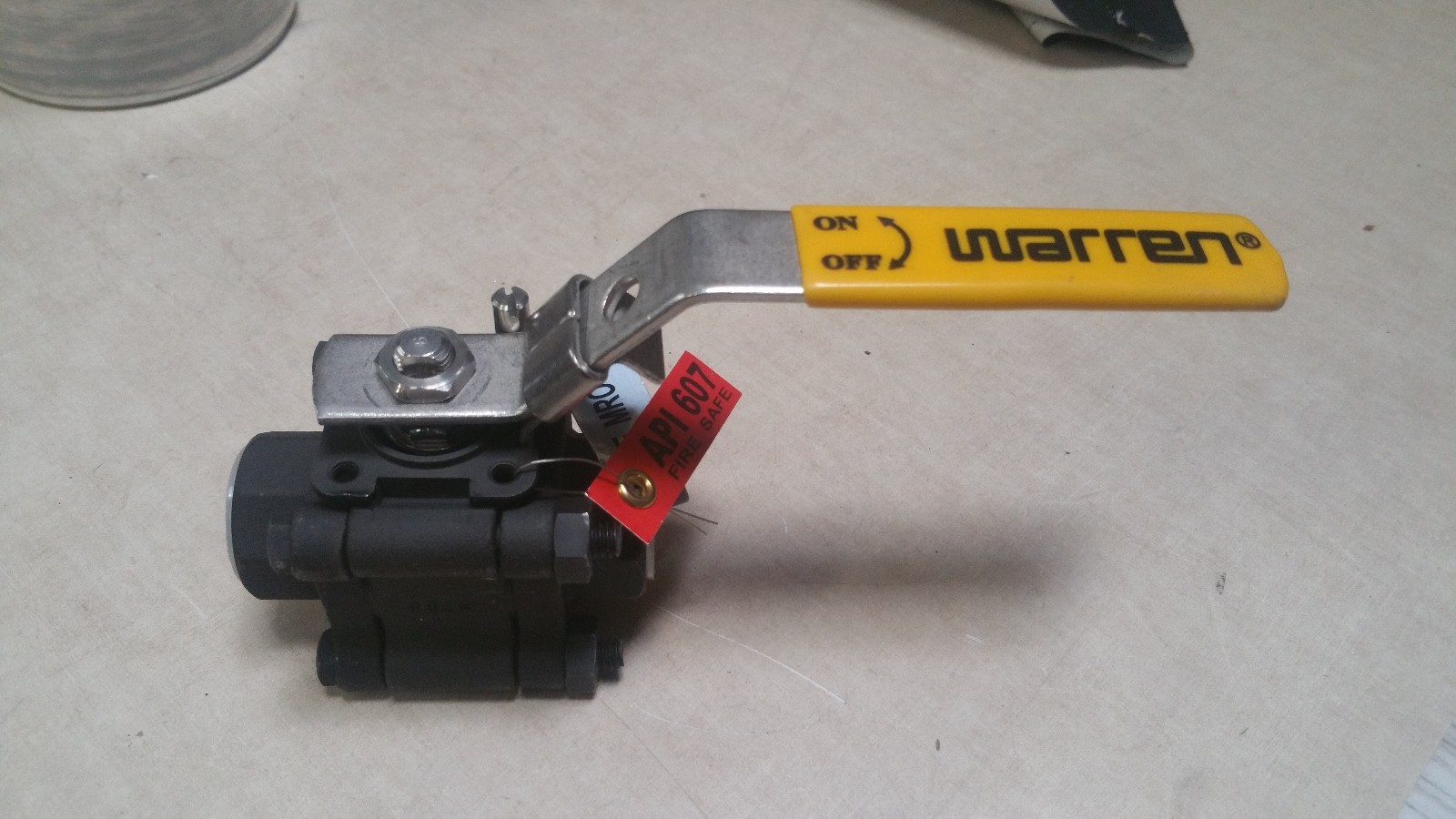 1/2" Warren Fig# 356FRG Socket Weld Ball Valve new SS316 RTFE 09-16 ...