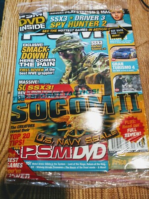 PSM Magazine December 2003 #78 W/Demo Disc & Xtras. Brand New Sealed | eBay