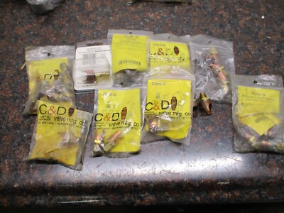 LOT OF 32 MISC M-SERIES SADDLE VALVES, LINE VALVES CD5578 CD5514 CD1200 ...