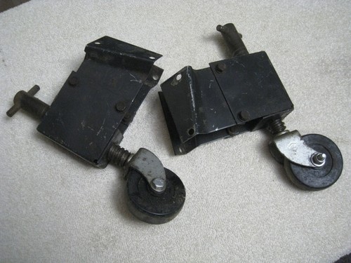 Swiveling Retractable Casters for Craftsman Table Radial Arm Saw Stand ...
